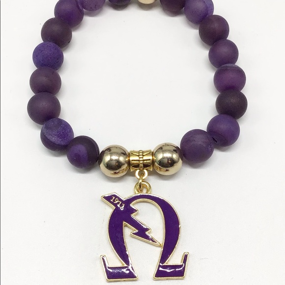Hand Crafted | Accessories | Omega Psi Phi Fraternity Bracelet | Poshmark